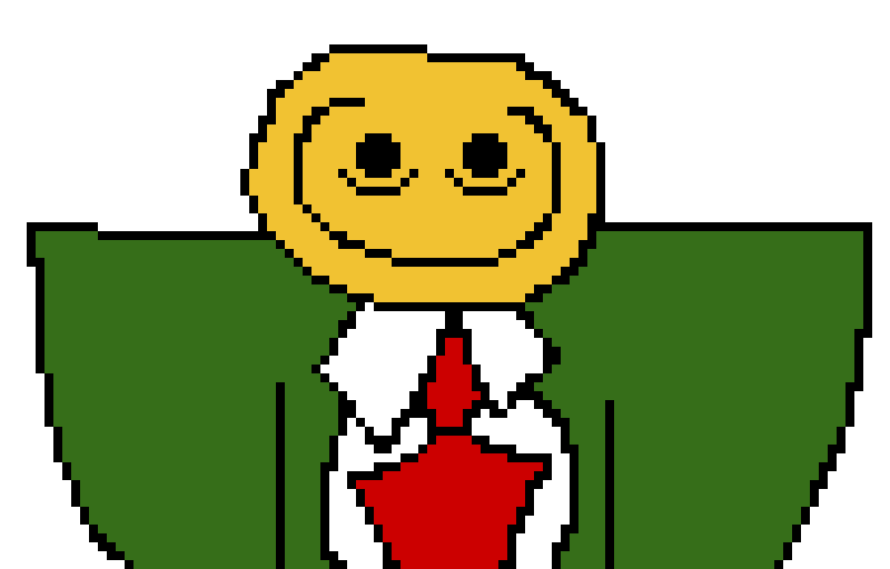 Mr smiles v2 pixel art