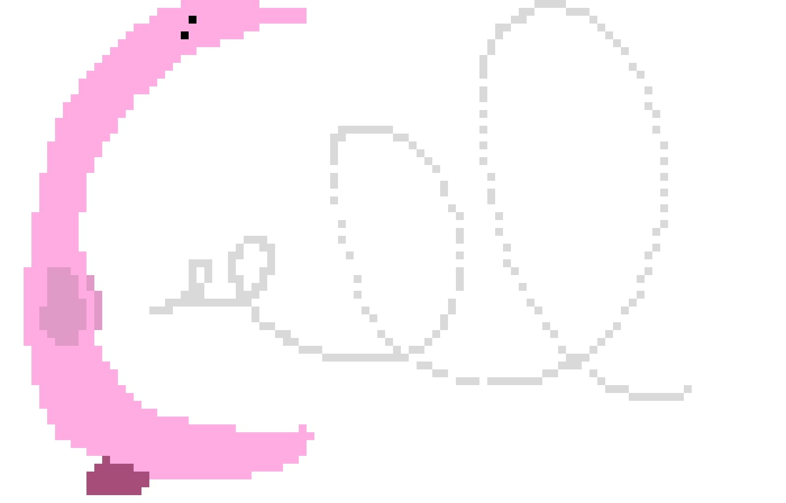 What is kirby inhaling challenge pixel art