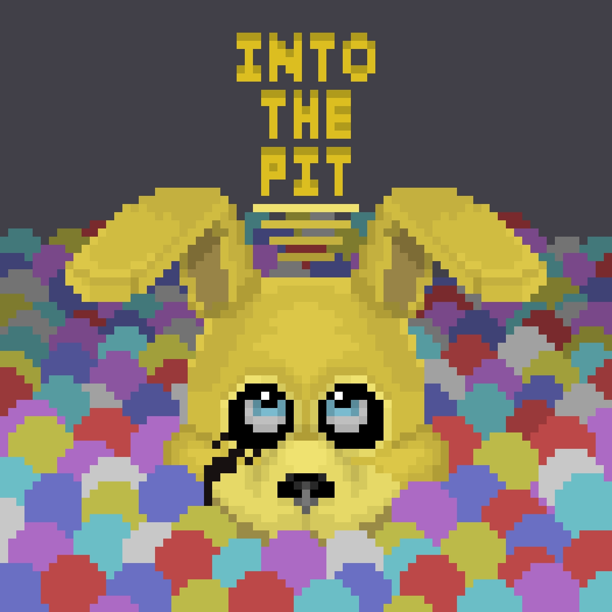 Fnaf 4 Bedroom Pixel Art