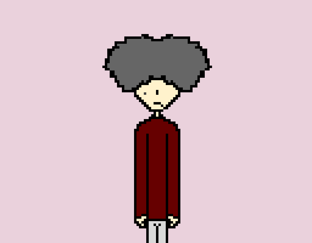 Art Of The Main Character Of My Book Pixel Art